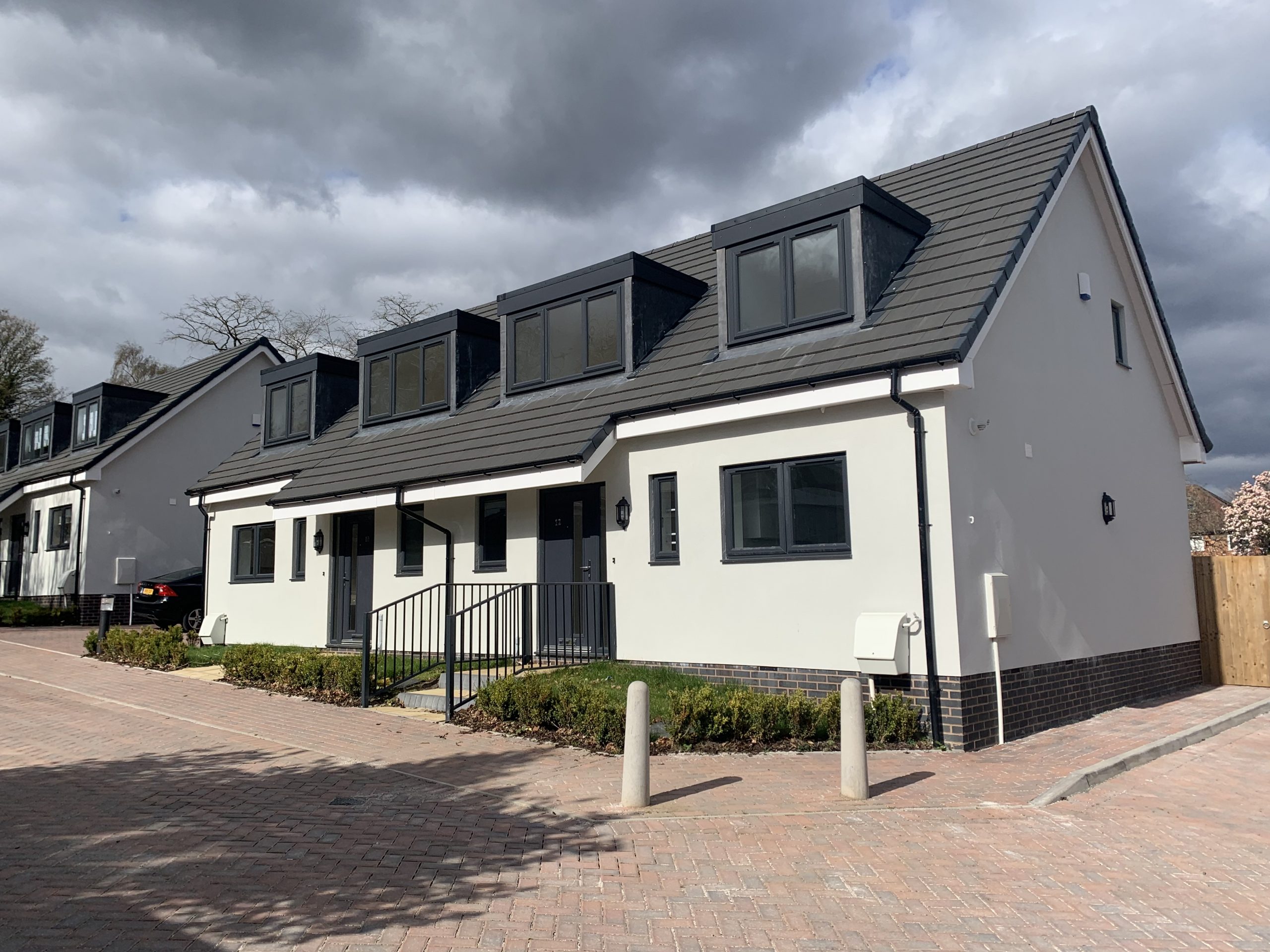 Affordable housing development completed near Birmingham